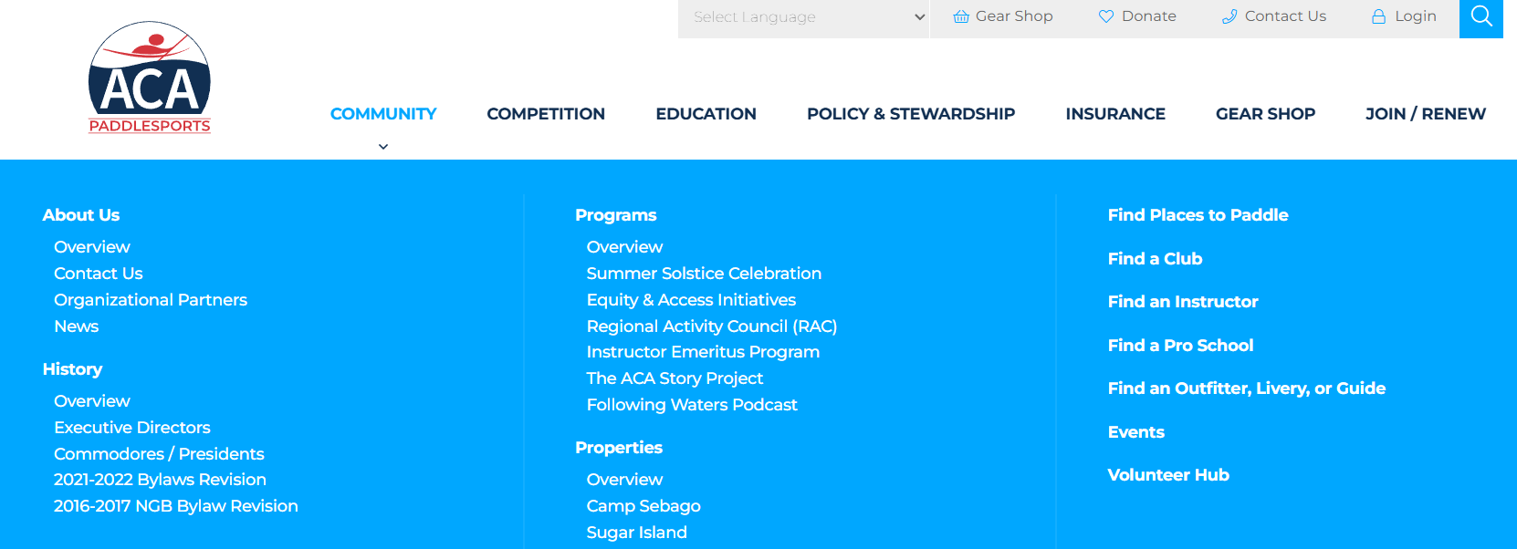Find an ACA Pro School – ACA Paddlesports